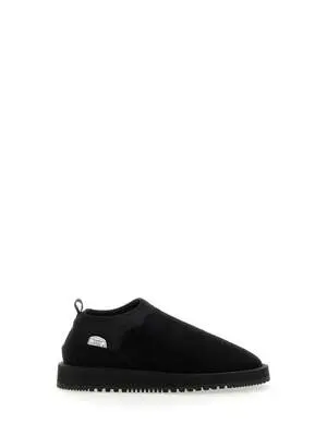 Suicoke Ron Mid Slip-on Sneakers - Black