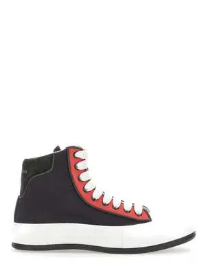 Alexander McQueen Canvas High Top Sneakers