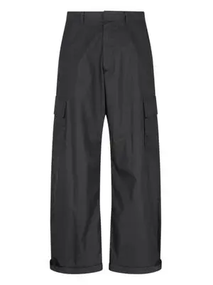 Off-White Embroidered Cargo Pants For Fw23 Collection - Blackblack