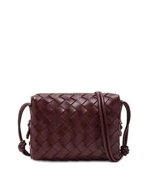 Bottega Veneta Mini Loop Camera Bag - Bordeaux