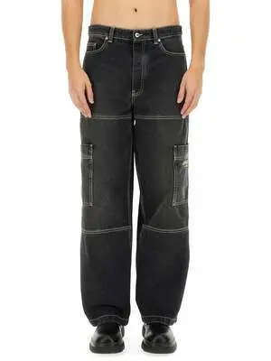 Off-White Irregular Den Cargo Jeans