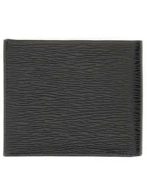 FERRAGAMO Gancini Mini Wallet - Black