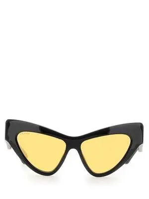 Gucci GUCCI Acetate Cat Eye Sunglasses Multicolour