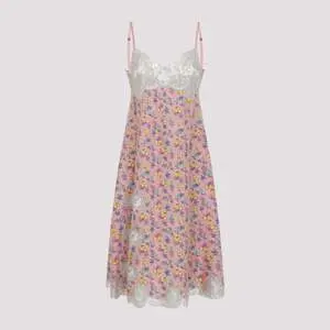 Dolce & Gabbana Silk Mini Dress For - Multicolour