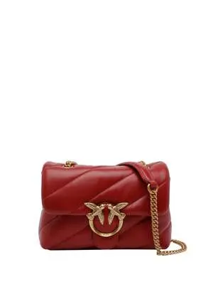 Pinko Love Puff Mini Quilted Bag - Red
