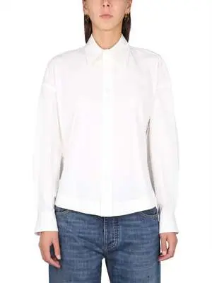 Bottega Veneta Cotton Blend Button-up Shirt