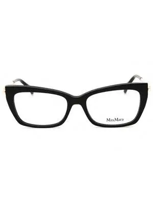Max Mara Sleek Cat-eye Eyeglasses For - 092 - Blue/other/clear Demo Lens