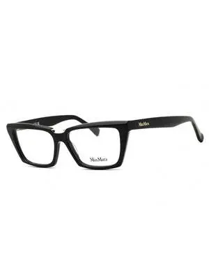 Max Mara Sleek Cat-eye Eyeglasses For - Shiny Blue/clear Demo Lens