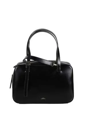 A.p.c. Virginie Box Bag - Black