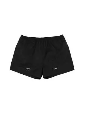 Off-White Mini Boxer Swimsuit - Black