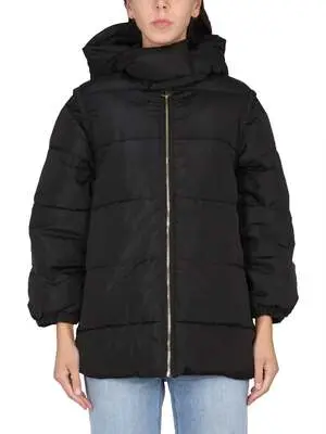 PATOU Mini Sports Jacket With Zip Closure - Black