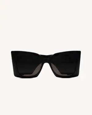 Saint Laurent Oversized Cat-eye Sunglasses - Nero