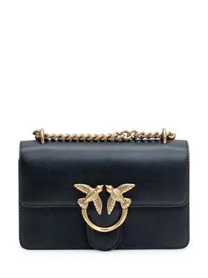 Pinko Mini Love One Shoulder Bag - Nero