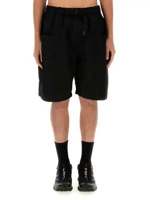 SOUTH2 WEST8 Regular Fit Bermuda Cargo Shorts - Black