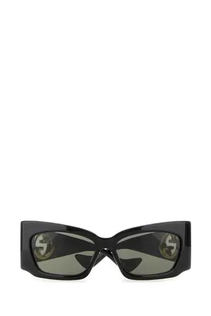 Gucci Gg Logo Sunglasses - Black