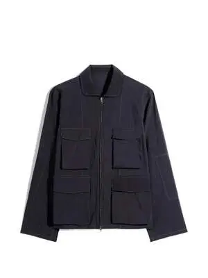 LEMAIRE 3d Pocket Mini Jacket - Squidink