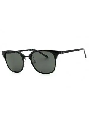 ZEISS Full Rim Round Frame Sunglasses - 002 - Matte Black