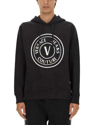 Versace Cotton Logo Hoodie