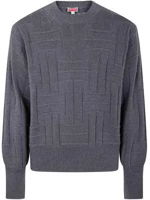 Kenzo Sustainable Knit Jumpsuit - Middlegrey