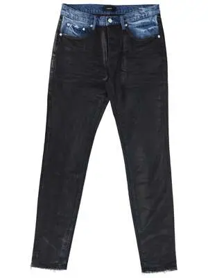 PURPLE BRAND Coated Skinny Jeans