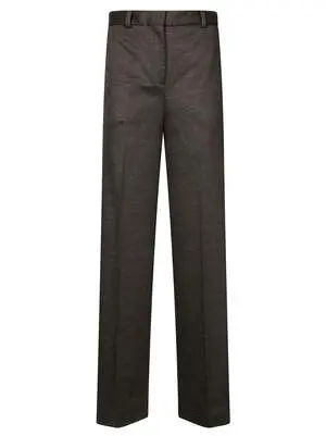 CIRCOLO 1901 Wool Trousers For Fw25 Collection - Marrone