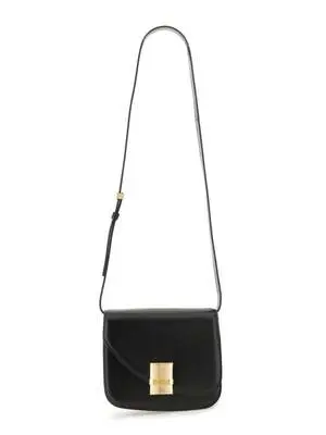 FERRAGAMO Fiamma Crossbody Bag - Black