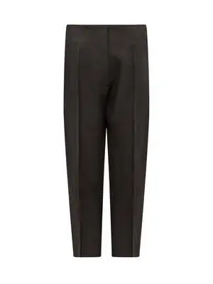 CALCATERRA Fluid Cropped Trousers - Black