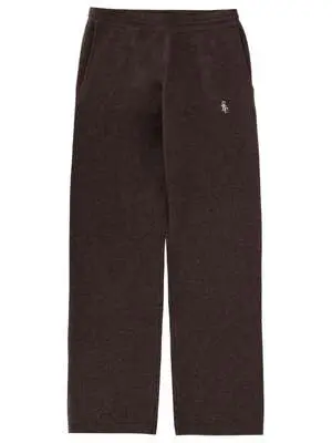 Sporty & Rich Cashmere Blend Trousers - Brown