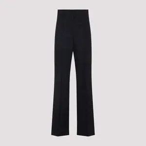 Prada Virgin Wool Pants - Blue