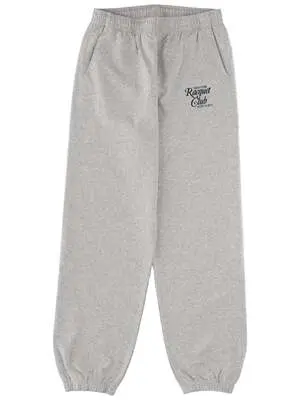 SPORTY & RICH Oversized Cotton Trousers - Grey