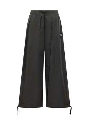 Kenzo Wide Leg Trousers With Adjustable Waistband