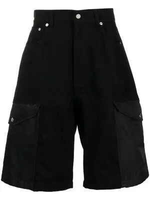 Alexander McQueen Mini Handbridge Shorts - Black