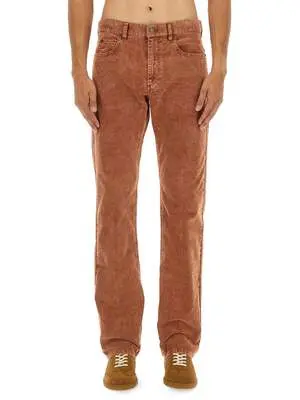 MARANT Classic Fit Corduroy Pants - Brown