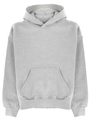 PURPLE BRAND Oversized Cotton Hoodie - Grey