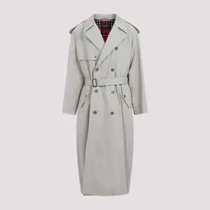 Balenciaga Double Breasted Trench Coat
