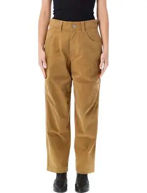MARANT ETOILE Opalyna Wide-leg Canvas Pants - Brown