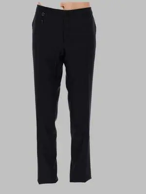 Incotex Tailored Wool Trousers - Black