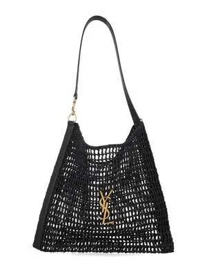 Saint Laurent Rafia Bag - Black