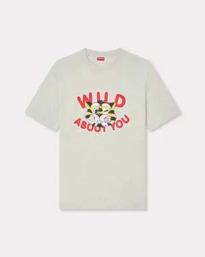 Kenzo Classic Logo T-shirt - Palegrey