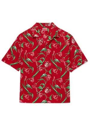 Kenzo Short Sleeve Button Fastening Shirt Size - Bianco