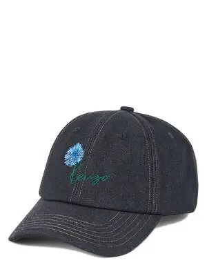 Kenzo Embroidered Baseball Cap - Blu