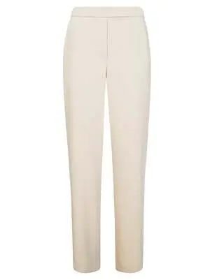 Elisabetta Franchi Chic Trousers With Statement Belt - Beige