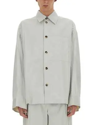 Bottega Veneta Cotton Silk Shirt - Beige
