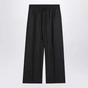 Fear Of God Drawstring Wide Leg Pants - Greystripd