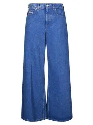 Marni Organic Cotton Wide-leg Jeans