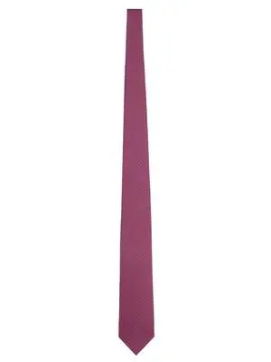 FERRAGAMO Printed Silk Neck Tie - Multicolour