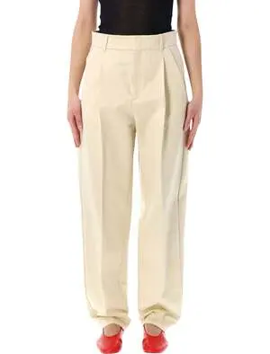 Soeur Graham Pleated Trousers - Creme