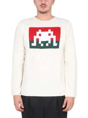 Comme Des Garçons COMME DES GARCONS SHIRT Wool Jersey Beige