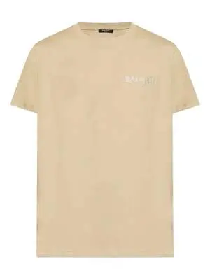 Balmain Vintage Gel T-shirt For Fw25 - Camel