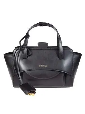 HIDESINS Leather Mini Crossbody Bag - Marrone